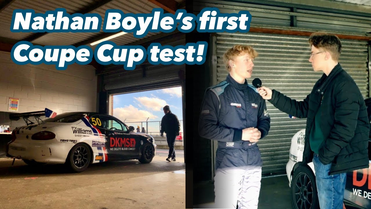 Nathan Boyle’s first Hyundai Coupe Cup test! Snetterton, January 2026 ...