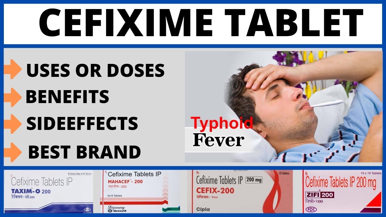 Cefixime Tablet Full Information In Hindi || Taxim O Tablet | Mahacef ...