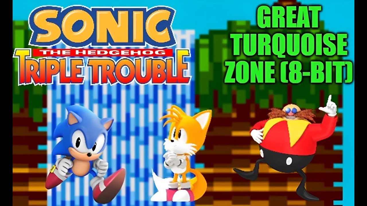 Sonic Triple Trouble - Great Turquoise Zone (8-bit) - YouTube