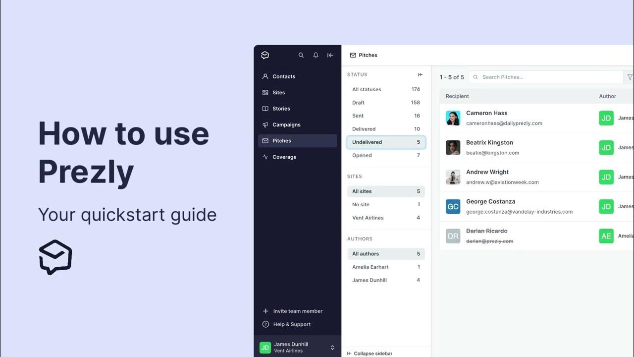 Boost Your PR Game with Prezly: A Quickstart Guide - YouTube