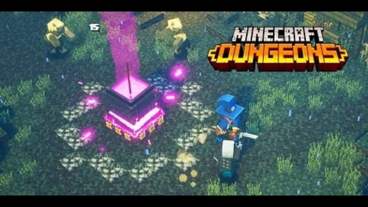 Minecraft Dungeons Soggy swamp -Part 2 - YouTube