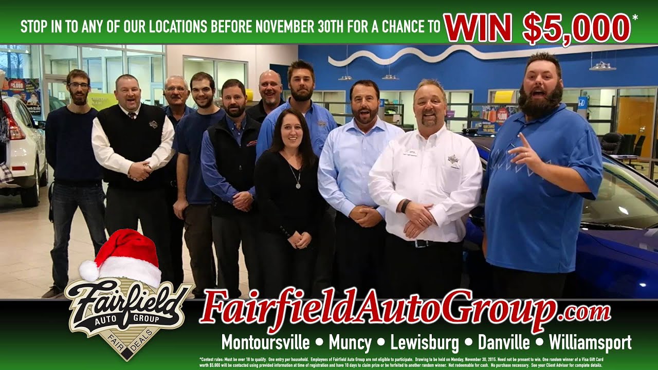 Happy Thanksgiving from Fairfield Auto Group - YouTube
