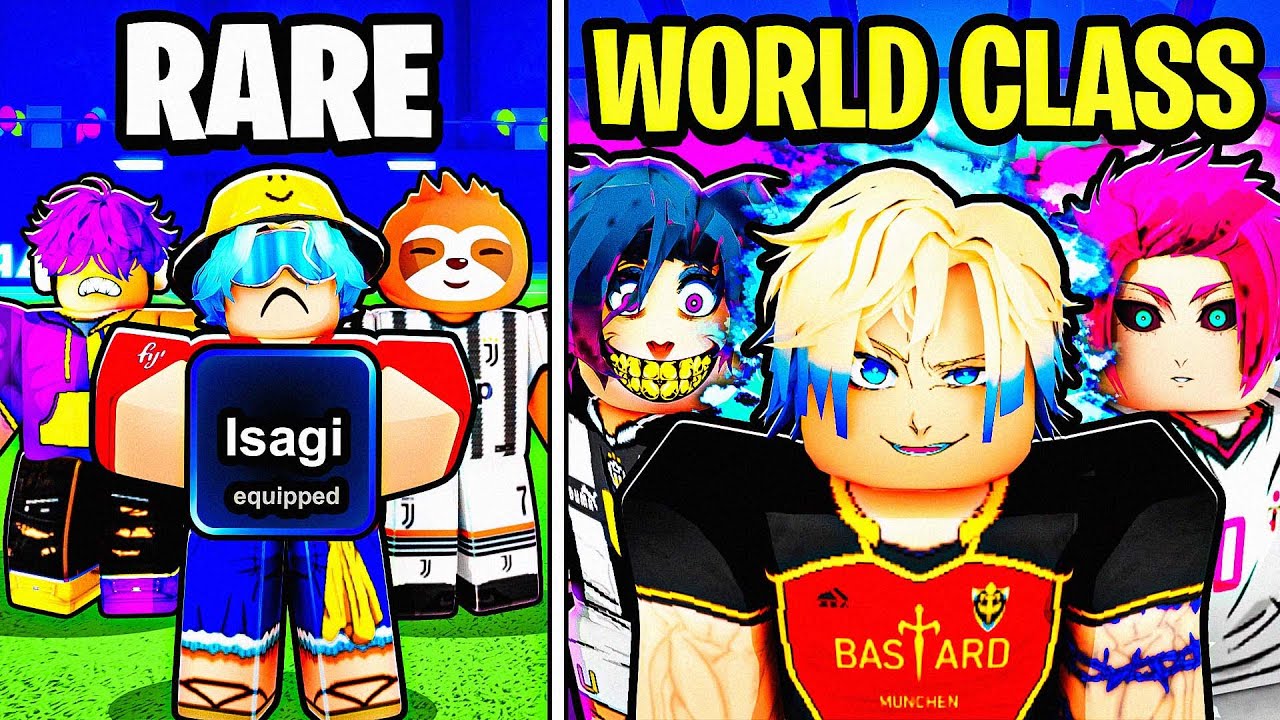 We Became #1 WORLD CLASS STRIKERS in Blue Lock Rivals (Roblox) - YouTube