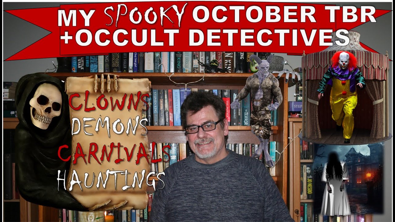 Spooky October TBR + Occult Detective Event .Lighting Experiment, let ...