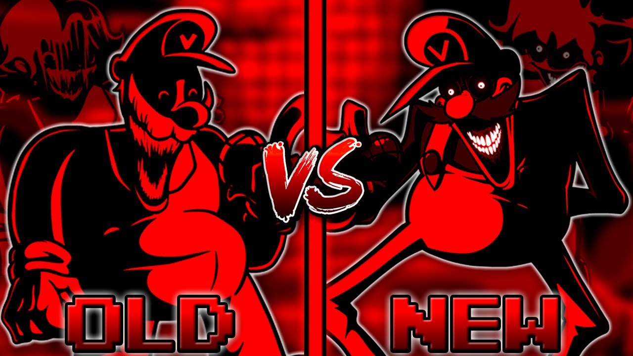 FNF': Mario's Madness V2 - Paranoia (Old vs New) (mm leaked build vs ...