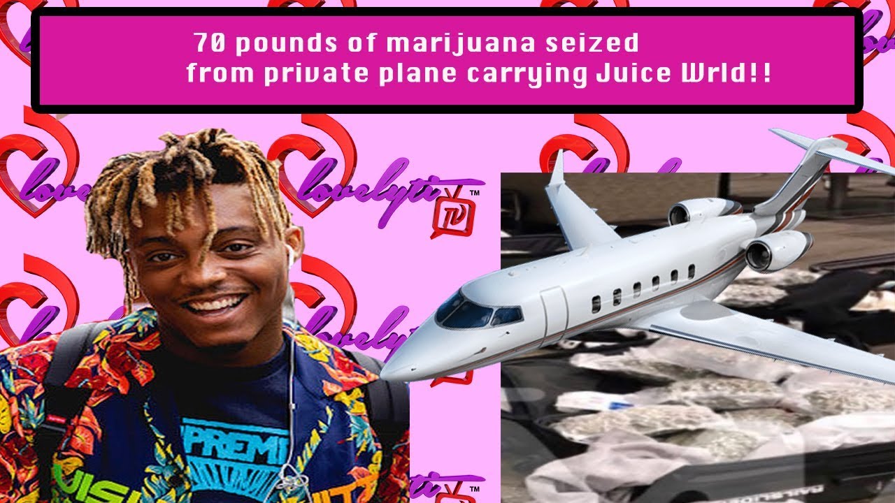 70 pounds of Dr*gz seized from Juice Wrld's private plane body guards ...