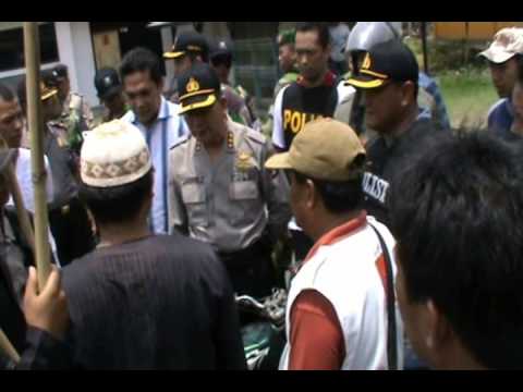 Bali Vs Lampung -- 28 OKTOBER 2012 MEDIASI POLISI DENGAN WARGA