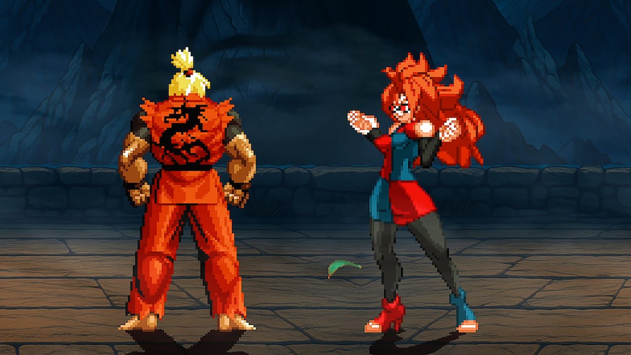 Dragon Ken Vs. Android 21 - Bio Android - YouTube