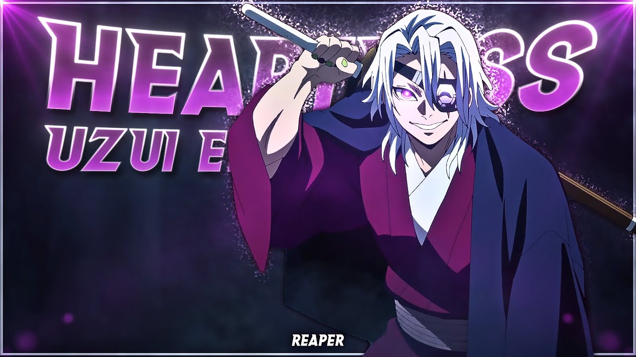 Uzui Tengen | Heartless [ Demon Slayer season 4 ] edit/amv - YouTube