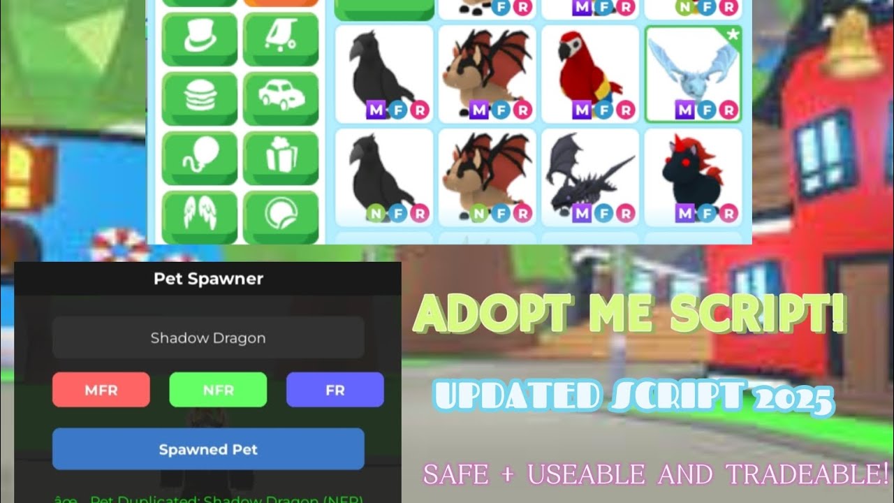 ADOPT ME 🐶🐱🌟! 2025 SCRIPT || USEABLE AND TRADEABLE || PC AND PHONE WORK ...