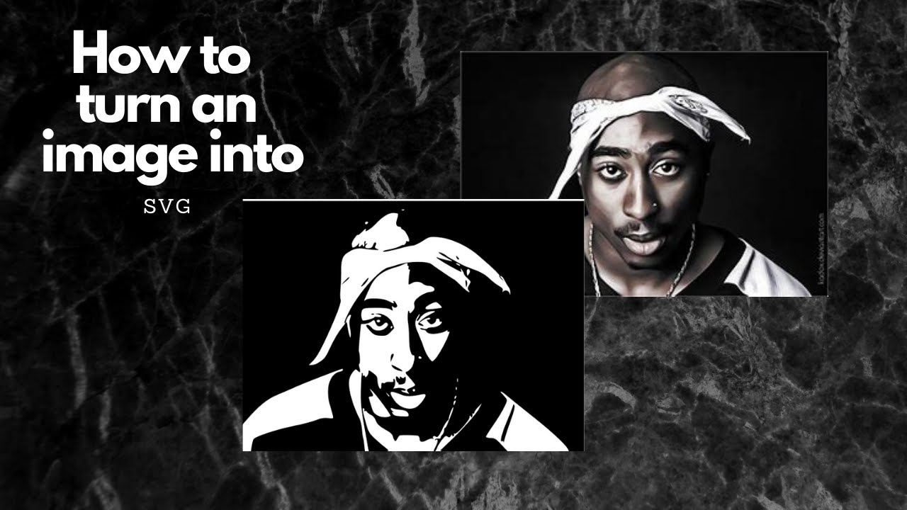 HOW TO TURN A PICTURE INTO SVG - YouTube