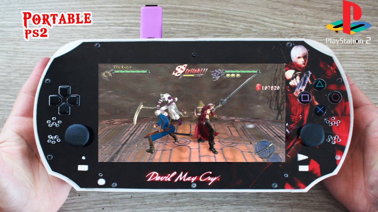 The Best Playstation 2 Portable made by fan - YouTube
