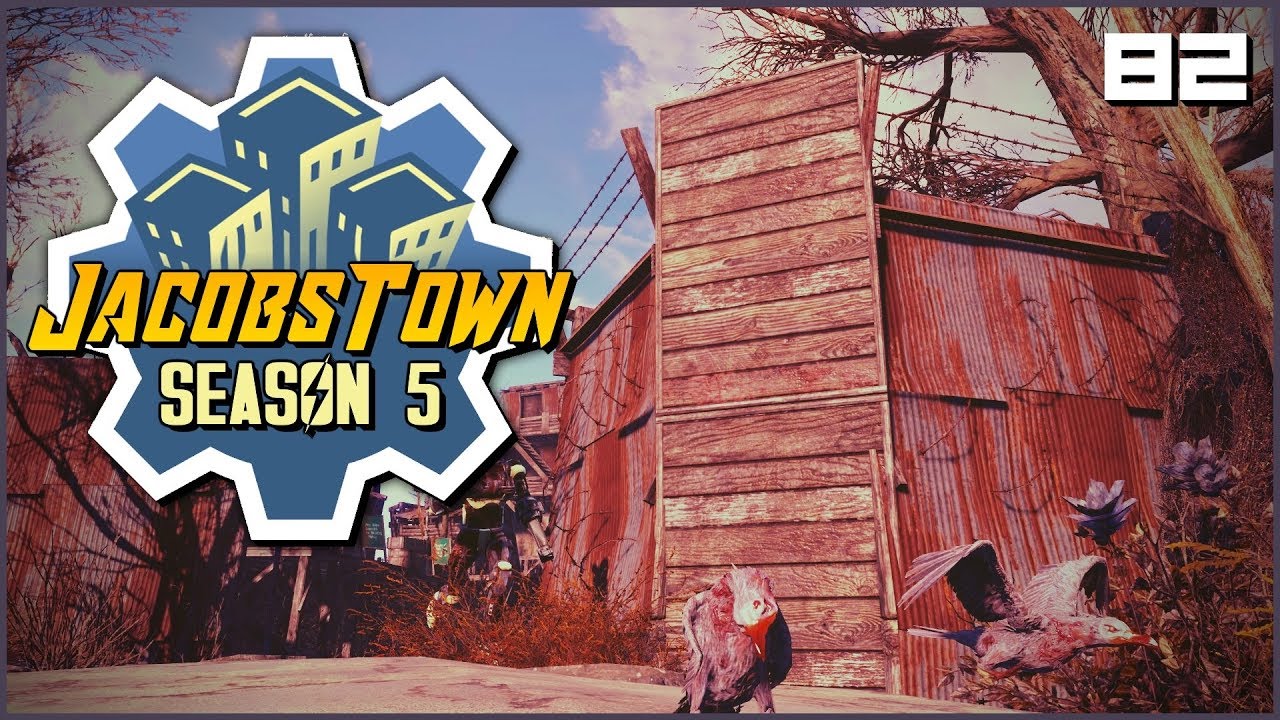 BUILD A WALL | Fallout 4 Sim Settlements [Modded] Episode 82 - YouTube