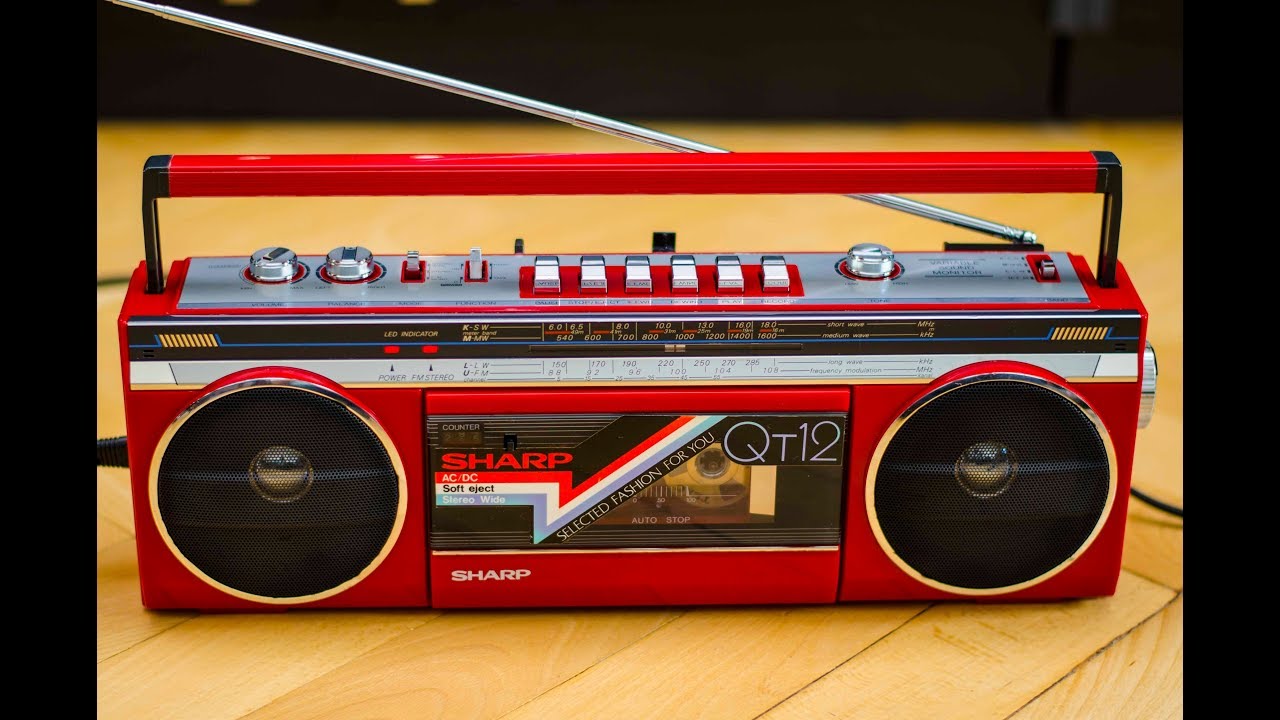 SHARP QT 12HR - Made In Japan - YouTube