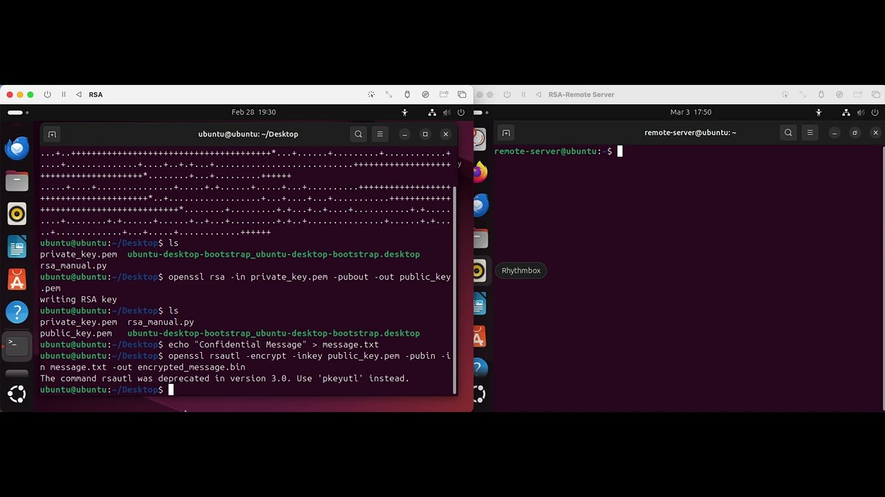 CYBR 563 Lab6 RSA Demo - YouTube