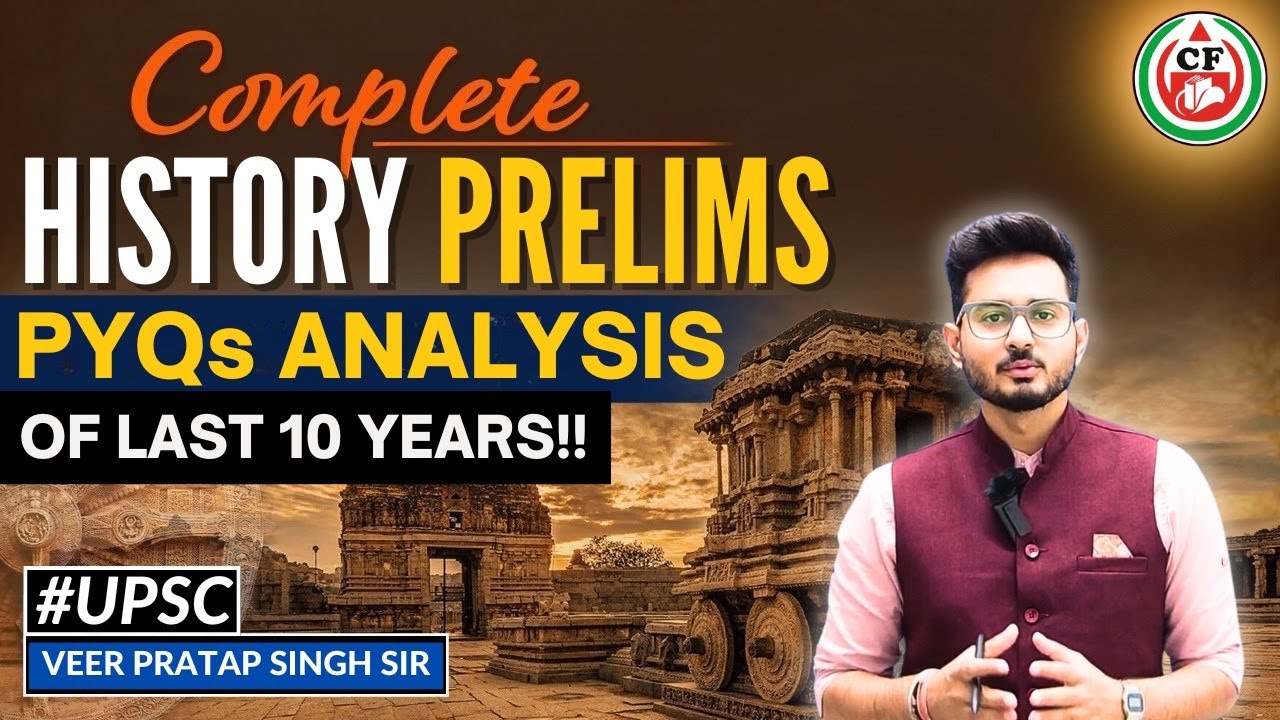 COMPLETE HISTORY PRELIMS PYQ ANALYSIS | PYQ | 10 YEARS | UPSC CSE ...