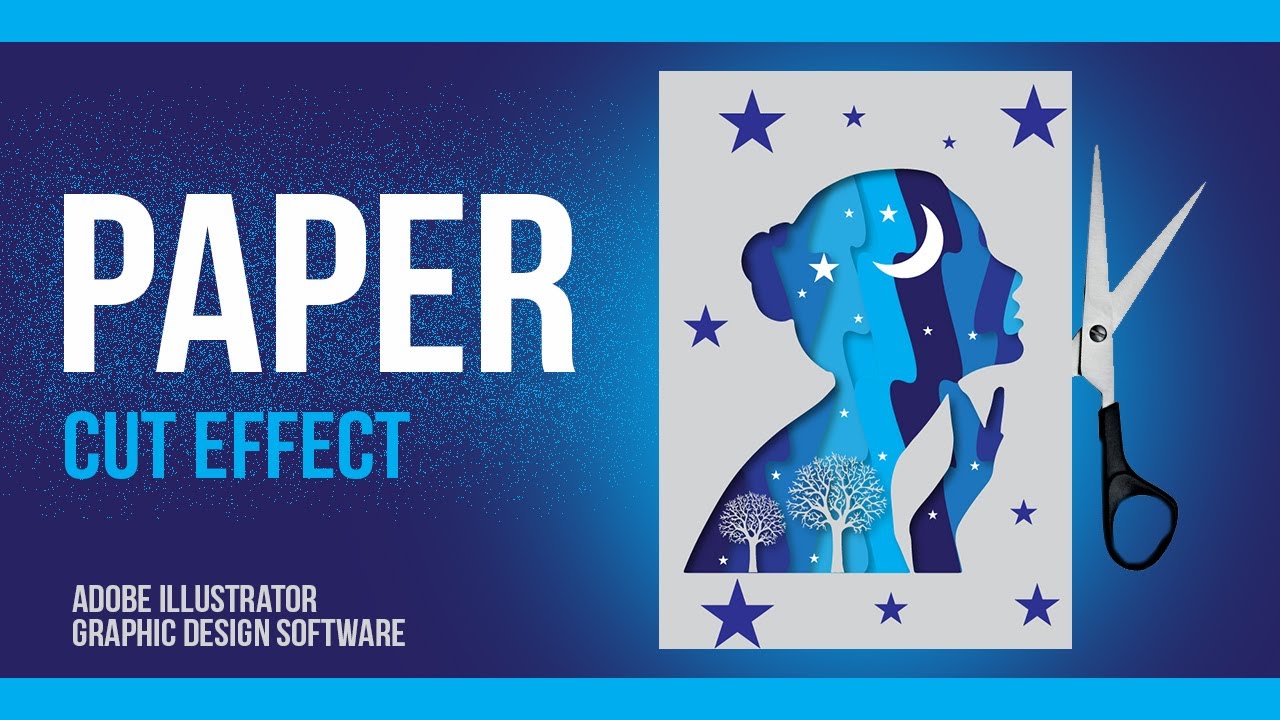 Adobe Illustrator Tutorial Paper Cutout Effect 2021 - YouTube