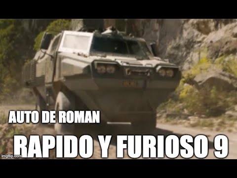 Auto de ROMAN Rapido y furioso 9 - YouTube