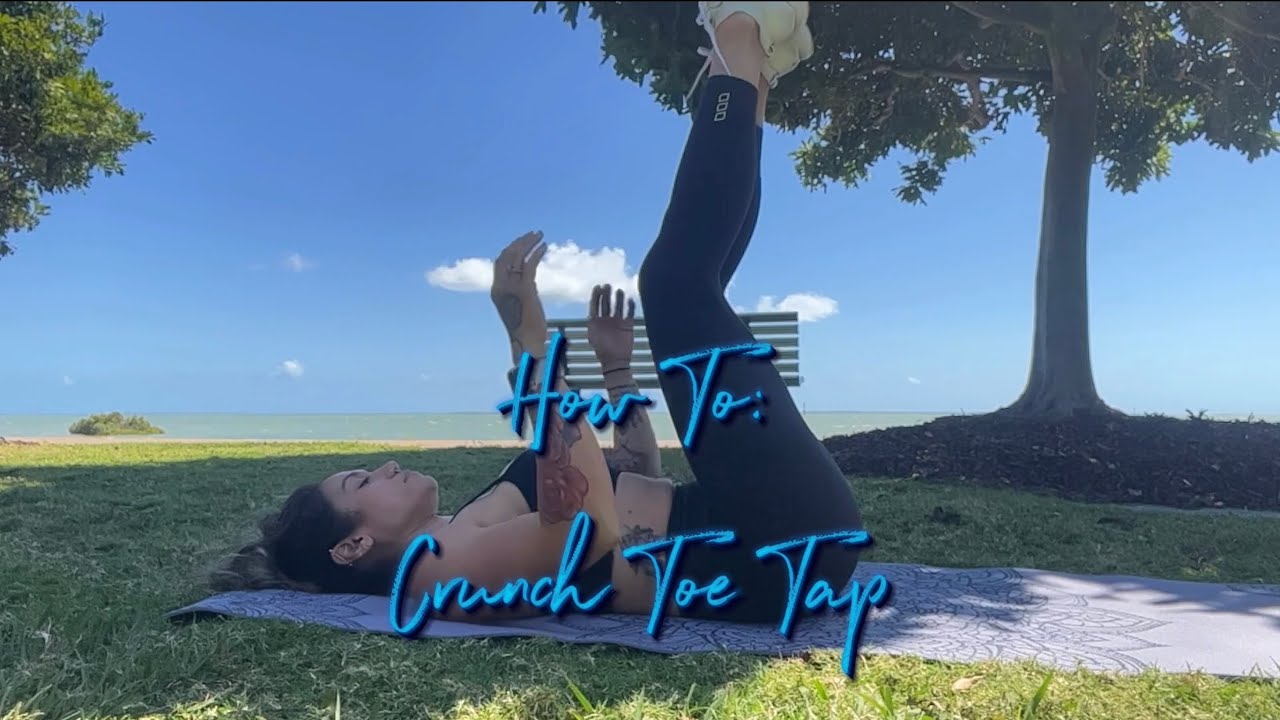 How to | Crunch Toe Tap - YouTube