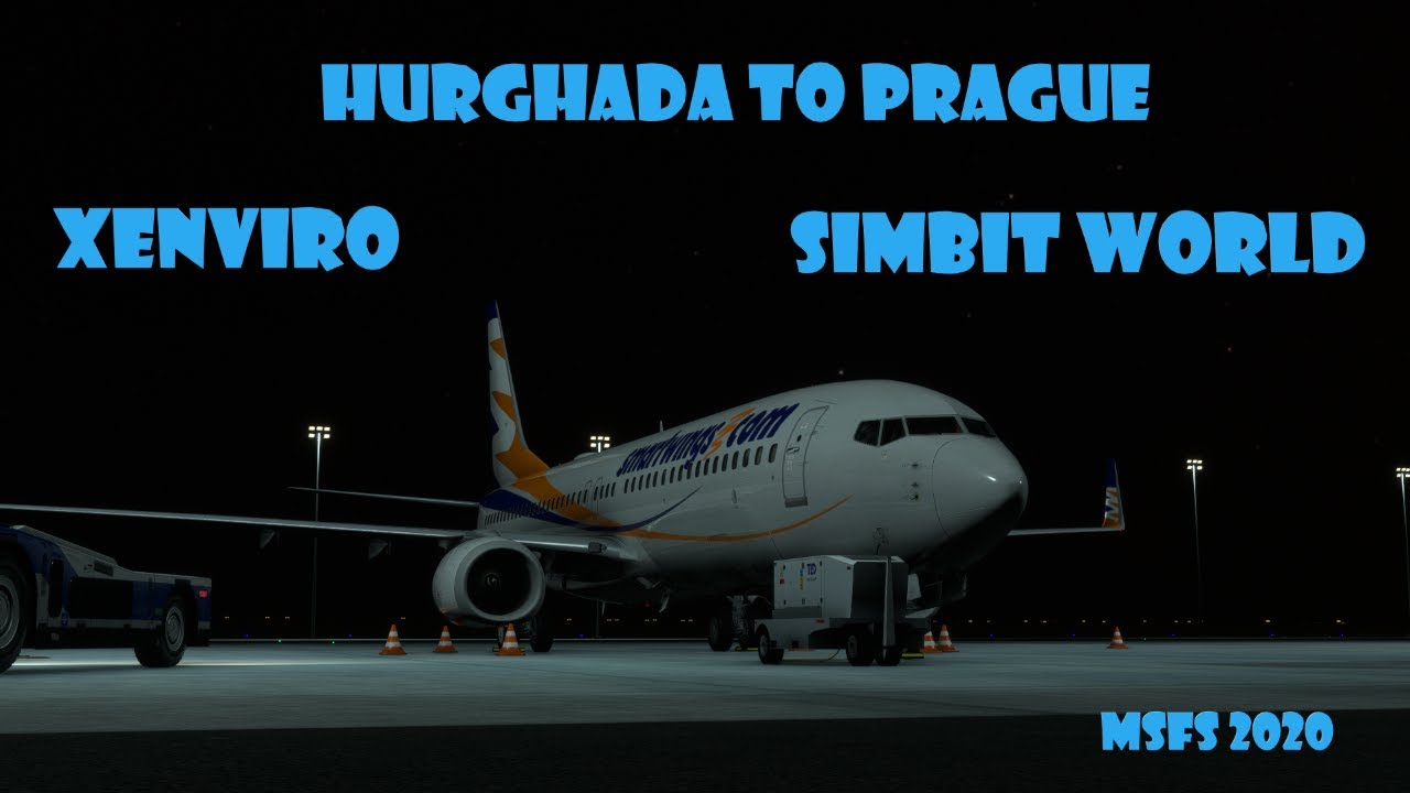MSFS2020: sim bit world: Hurghada to Prague (Smartwings) - YouTube