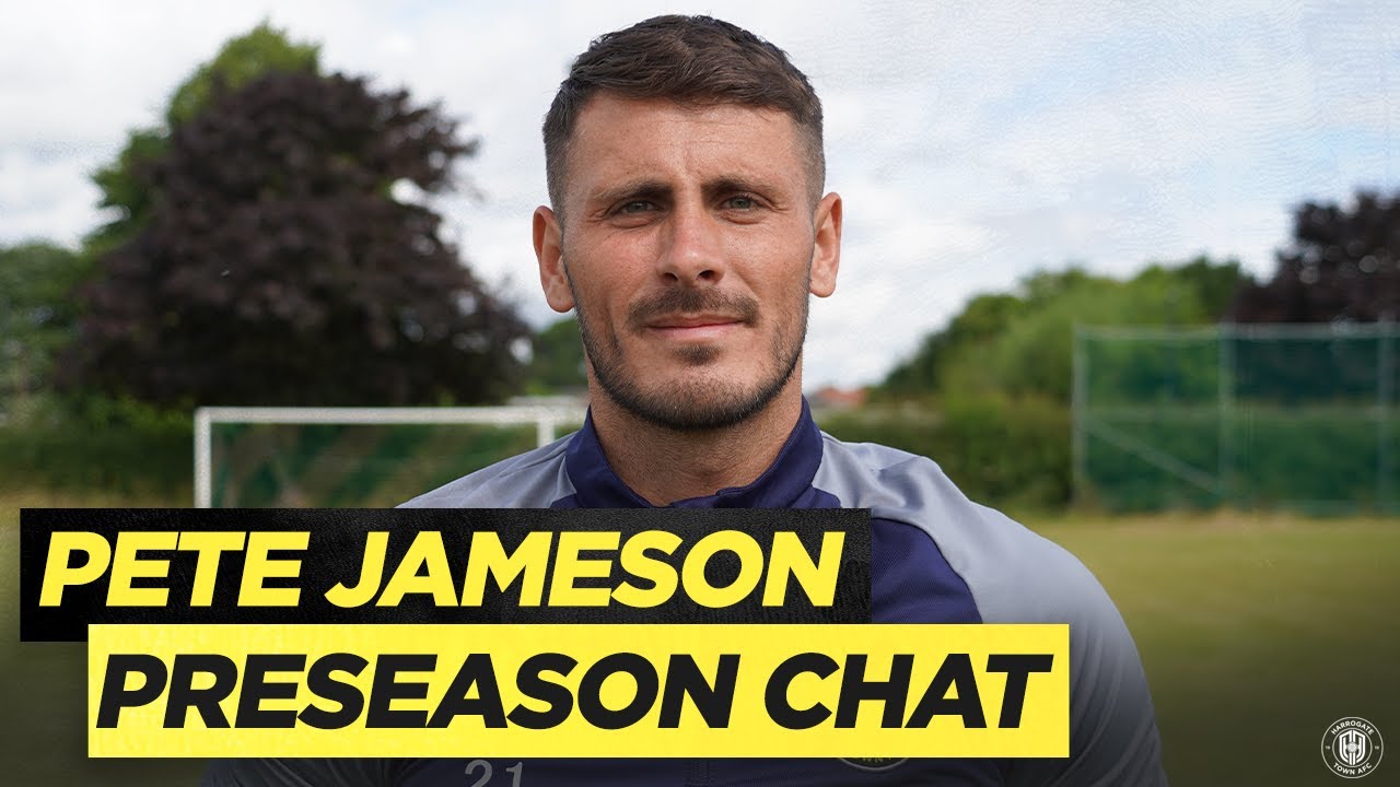"It's been brilliant and they're all great lads" | Pete Jameson on pre ...