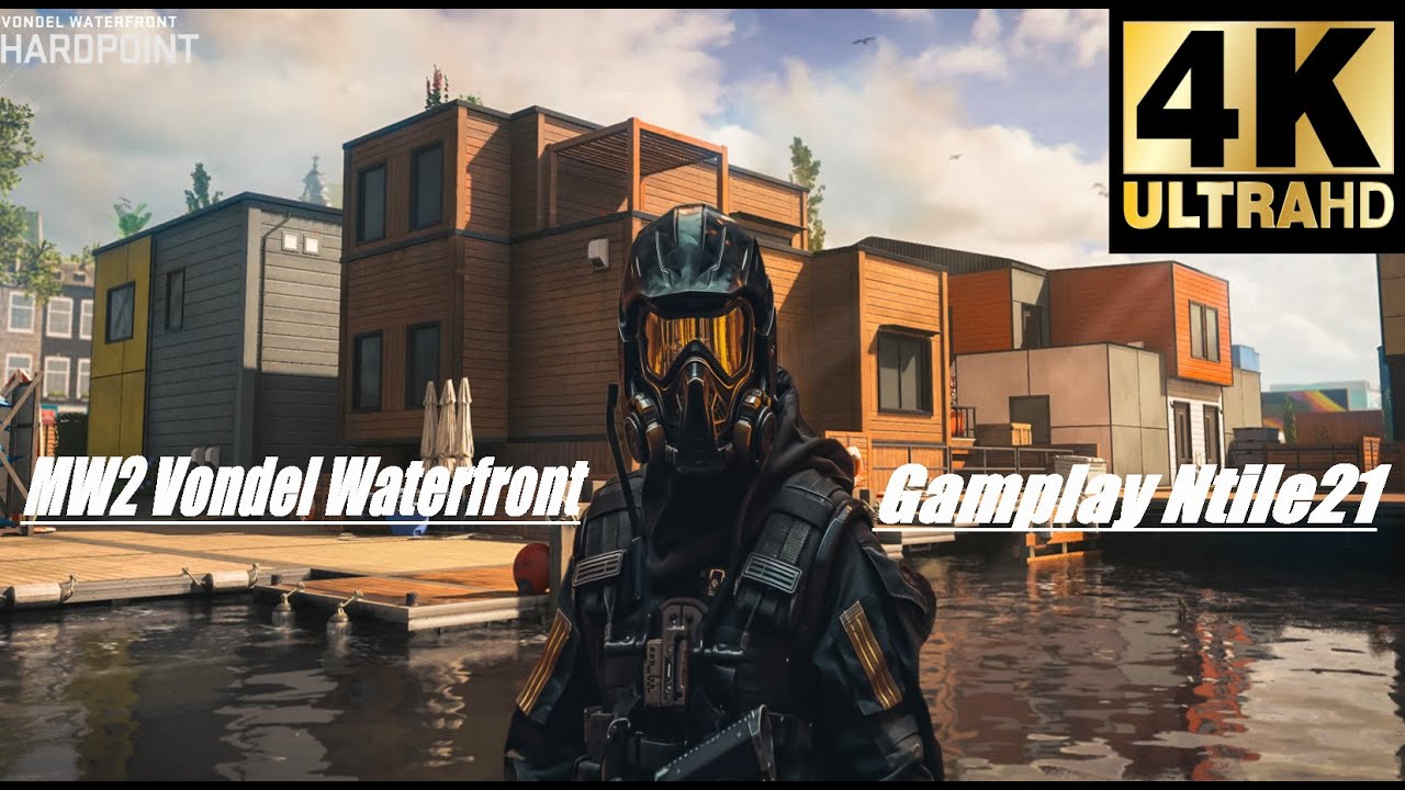 Call Of Duty 4K MW2 Vondel Waterfront Gamplay PS5 60FPS (No Commentary ...