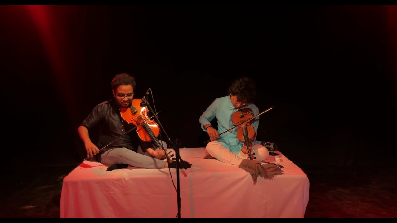 Raga Ahir Bhairav | Manas Kumar (Violin) | Anirban Bhattacharjee (Viola ...