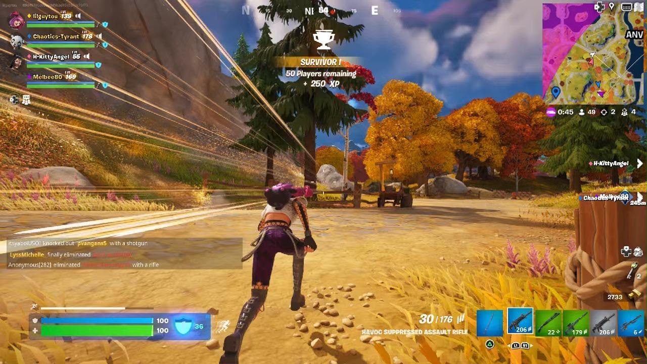 Fortnite Run Run Run and Placed 2nd. - YouTube