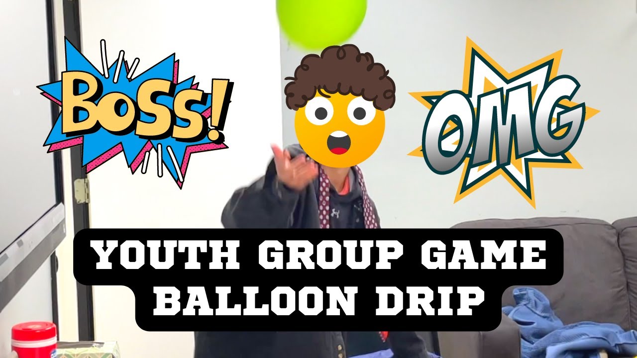 Youth Group Game: Balloon Drip Challenge - YouTube