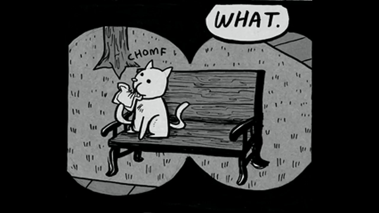Lunch Break Cat - Gunshow Comic Dub - YouTube