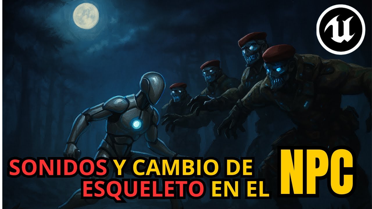 UE5: Sonidos en el Behavior Tree, Notifies y Cambio de Esqueleto ...