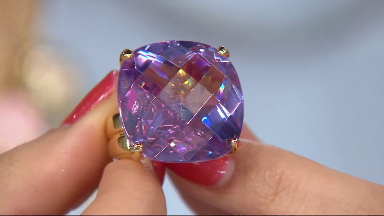 Lauren G Adams Oversized Cocktail Ring on QVC - YouTube