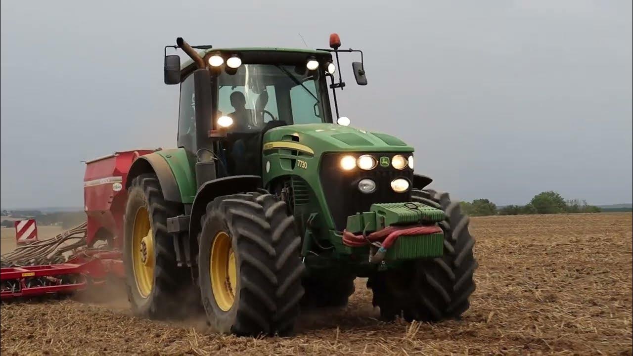 Setí řepky/John Deere 7730 + Horsch Pronto 6DC - YouTube