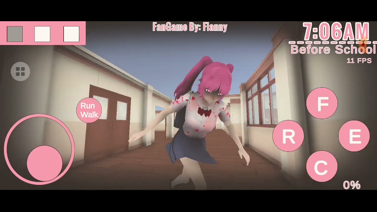 flanny love simulator gameplay + dl || fan game yansim - YouTube