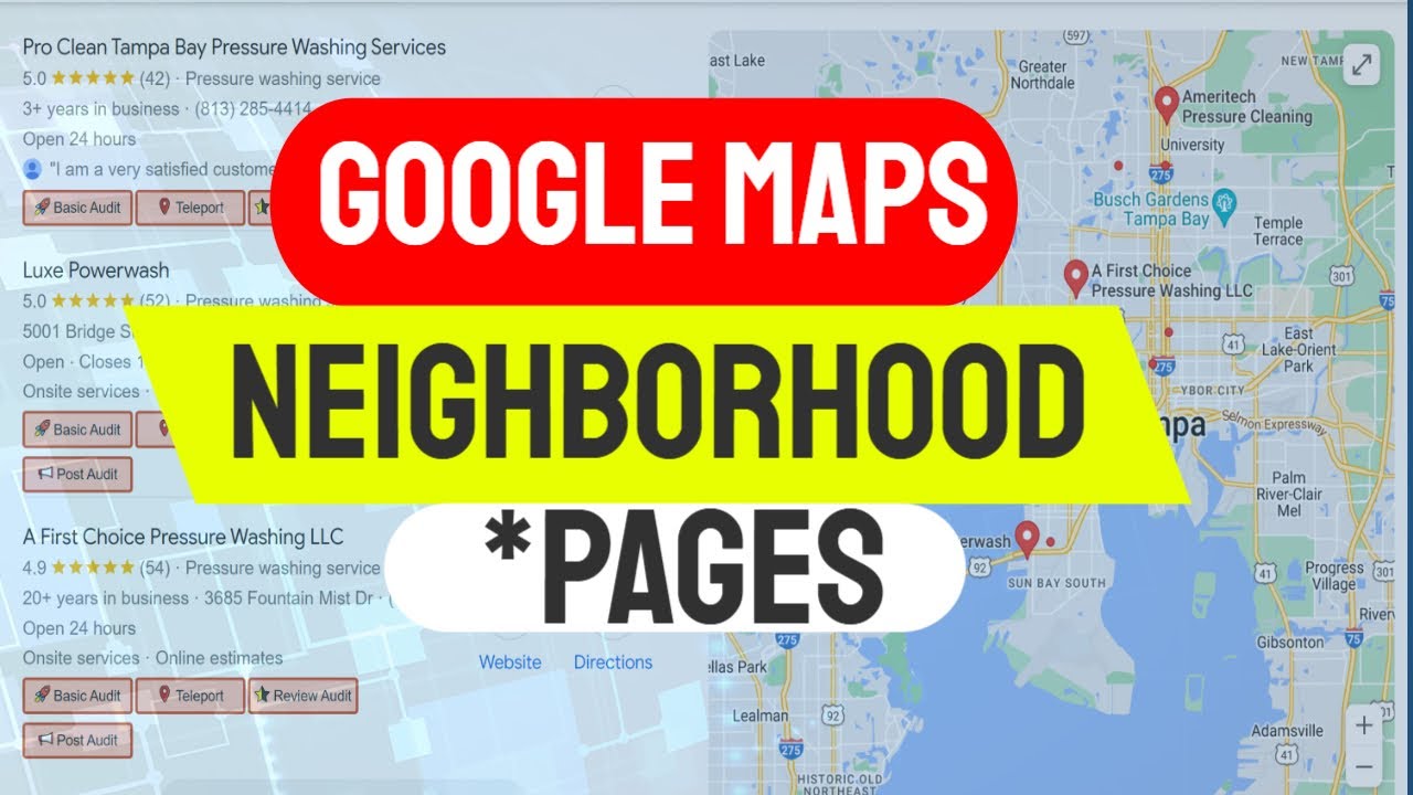 Local SEO 2024 - CREATING NEIGHBORHOOD PAGES (THAT ROCK) - GOOGLE MAPS ...