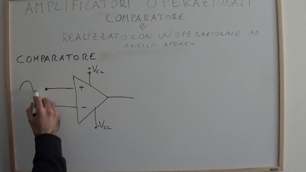 Comparatore invertente e non invertente 1 - YouTube