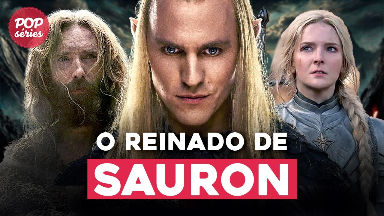 ANÉIS DE PODER: o reinado de SAURON na Terra-Média começou! - YouTube