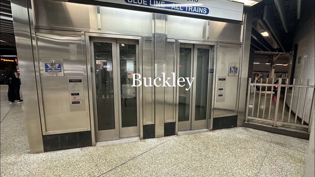 Elevator to the Green Line; Government Center; Boston MA - YouTube