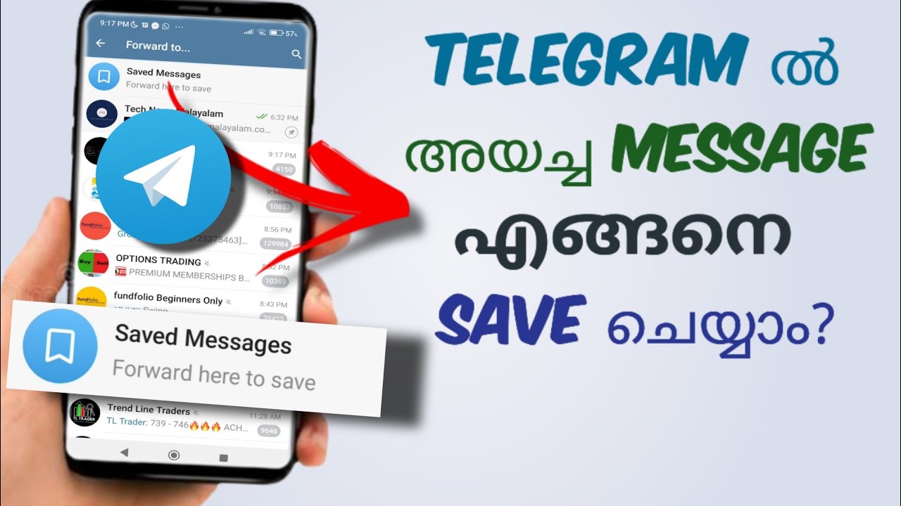 How To Save Messages In Telegram | Saved Messages In Telegram ...