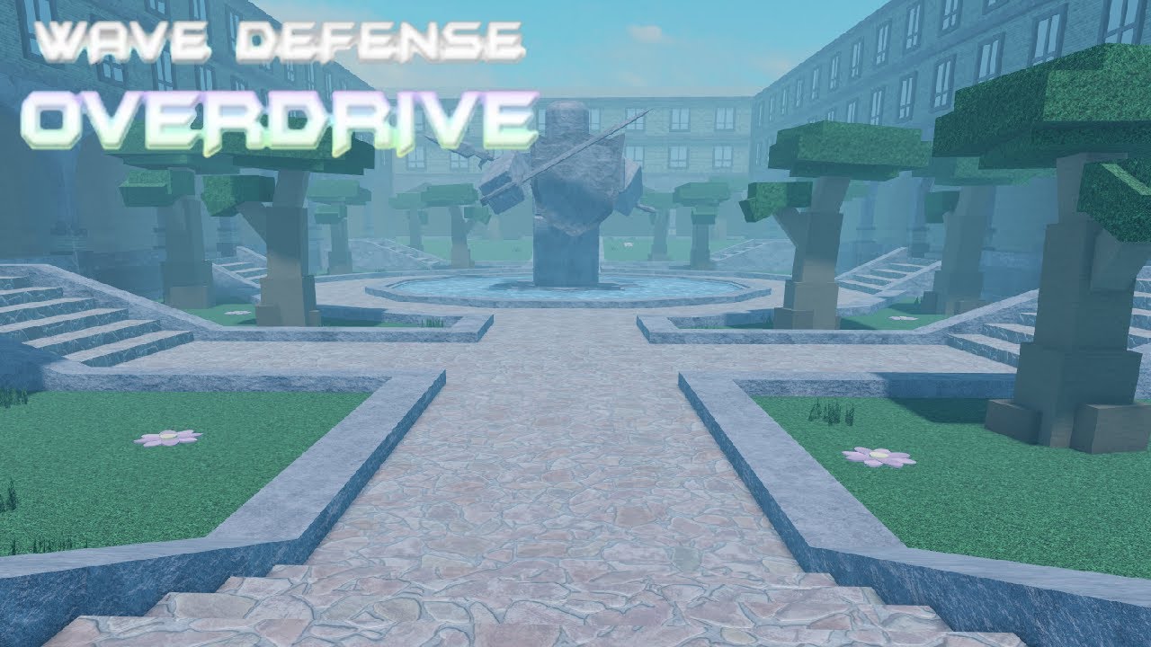 Wave Defense: Overdrive! Courtyard, Solo - YouTube