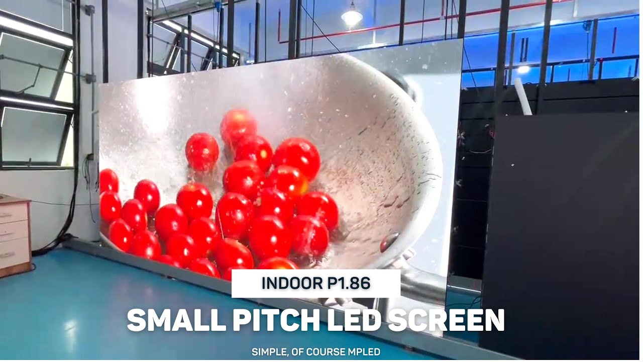Indoor small pitch P1.86 LED screen--the ultimate visual display effect ...