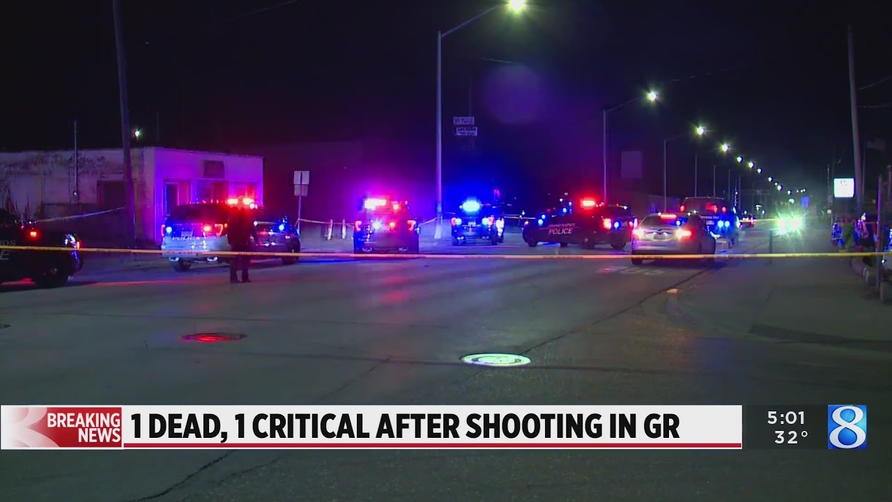 GRPD: 1 dead, 1 critically injured in SE side shooting - YouTube