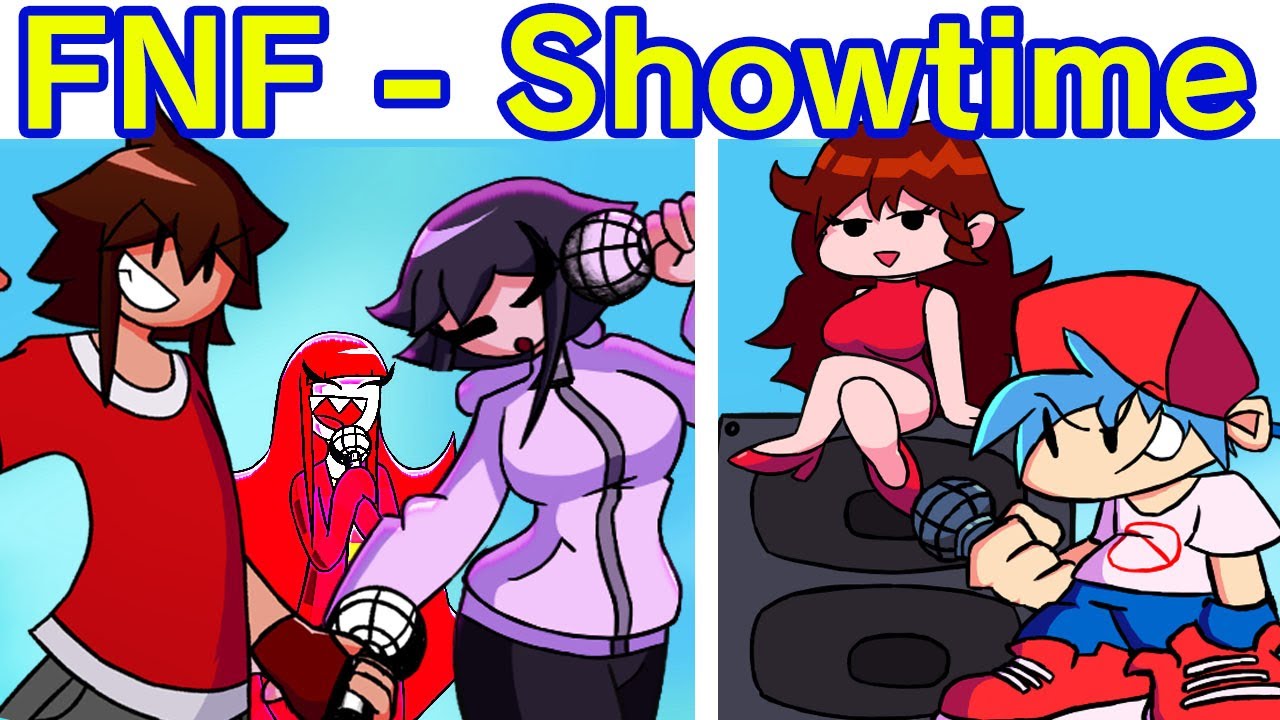 Friday Night Funkin' Vs Showtime Actualizado / Semana Completa/ Escenas ...