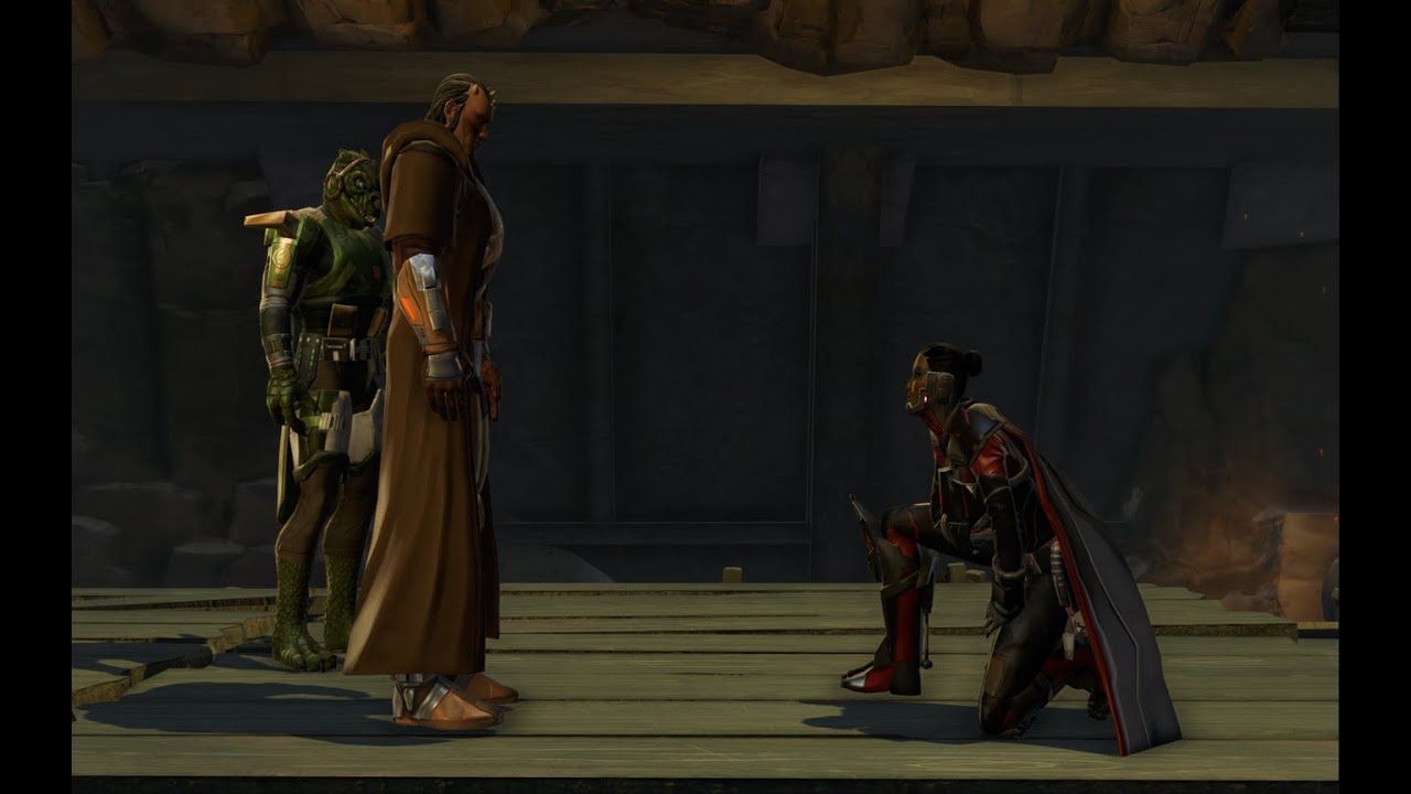 Star Wars: The Old Republic | Master Vacadiun encounters Darth Savik ...