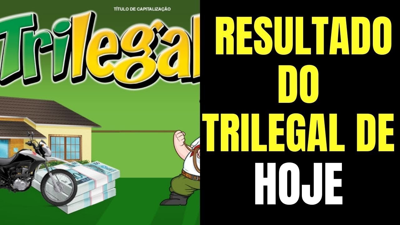 RESULTADO DO TRILEGAL DE HOJE - YouTube