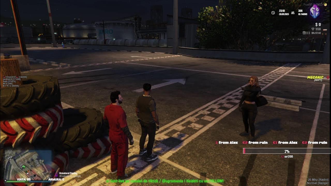 Dupa un dus merge un FiveM (Mecanic) Underground Romania - YouTube
