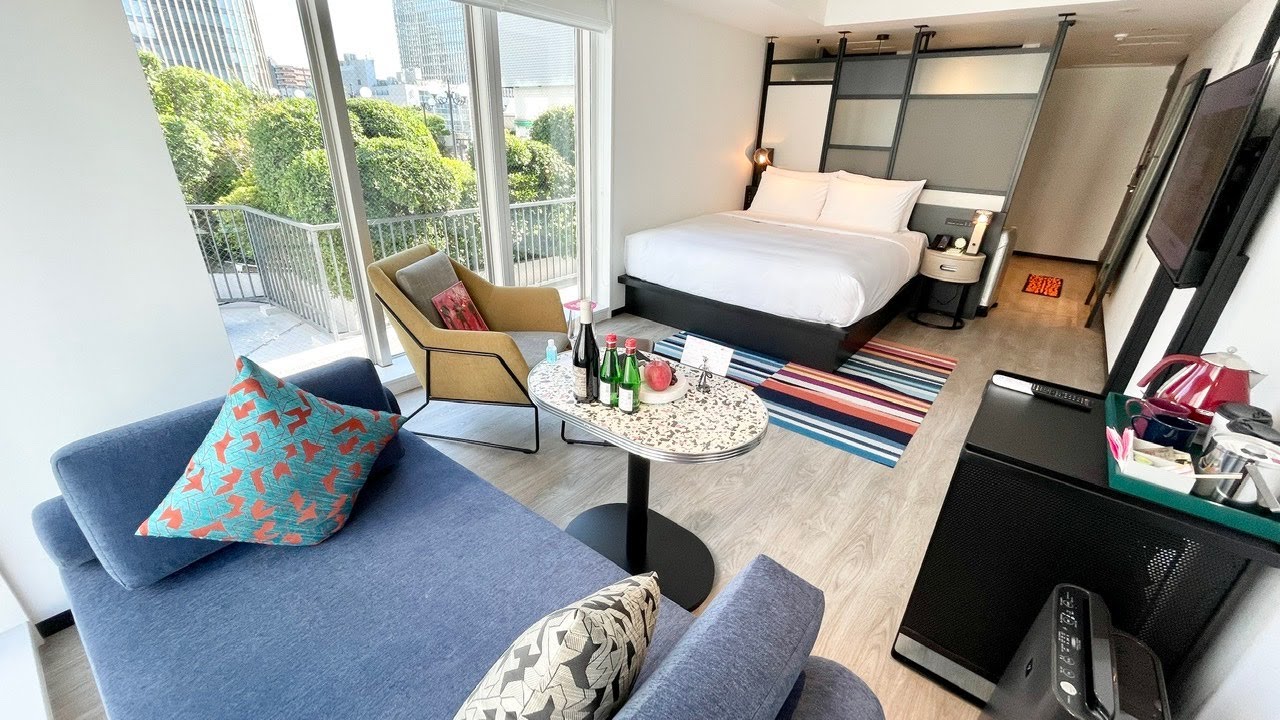 Deluxe Loft Room, Aloft Osaka Dojima (アロフト大阪堂島) - YouTube