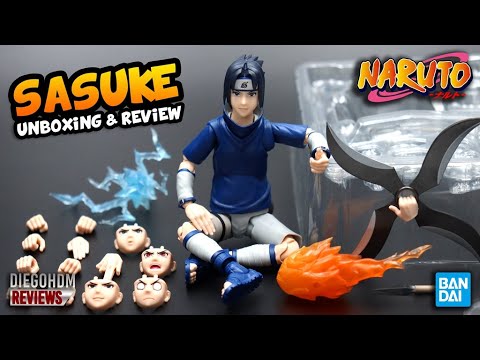 SASUKE SH Figuarts Bandai Naruto Unboxing e Review BR / DiegoHDM - YouTube