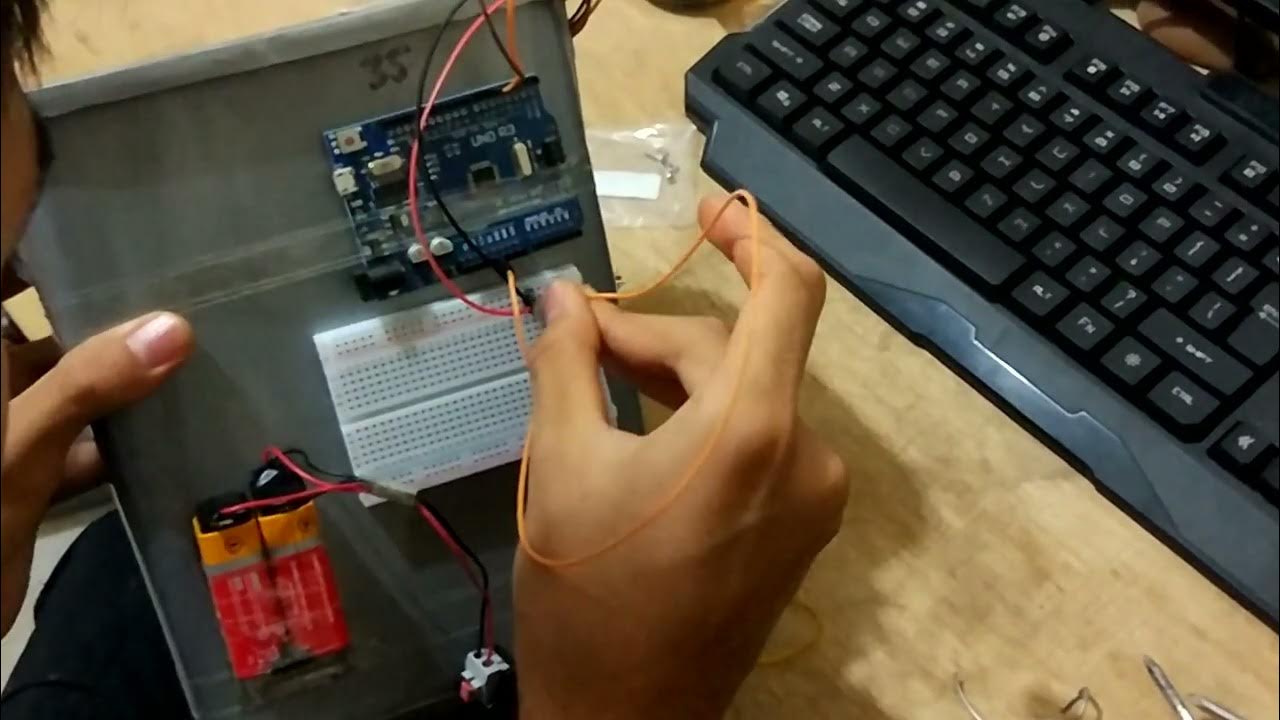 Bikin Tong Sampah otomatis pake Arduino - YouTube