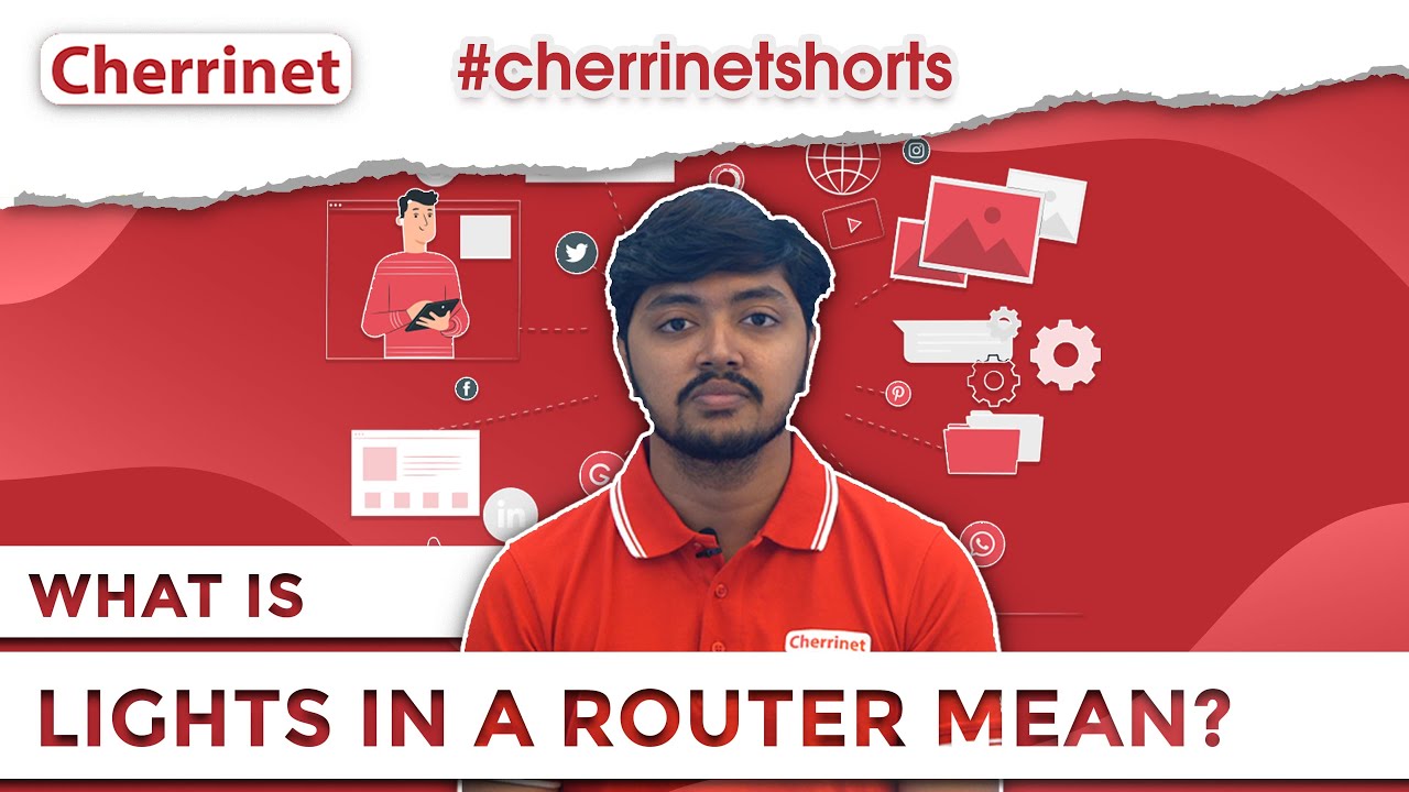 What does lights in a router mean ? | Cherrinet Shorts | Ithu Namma ...